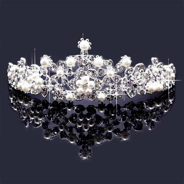 Alloy With Rhinestone Ladies'Tiaras