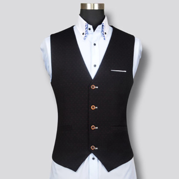 Classic Cotton Wedding/Party Men's Waistcoat