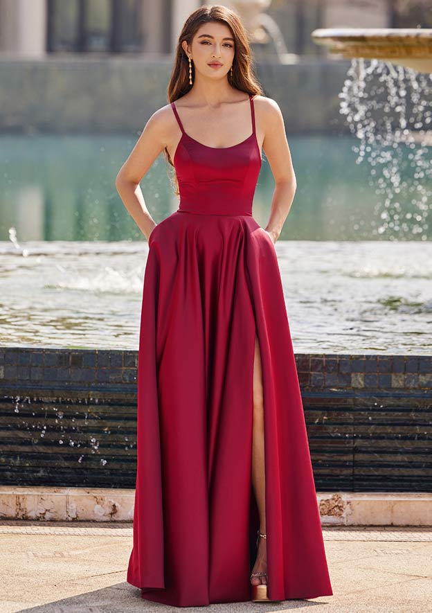 Scoop Neck Short and Long Formal Dresses, Custom Prom Dresses - STACEES
